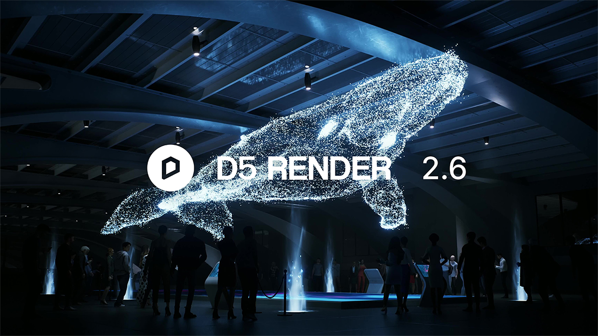 D5 Render 2.6 with built-in AI Capabilities, UV Randomizer and 36 More Innovative Features